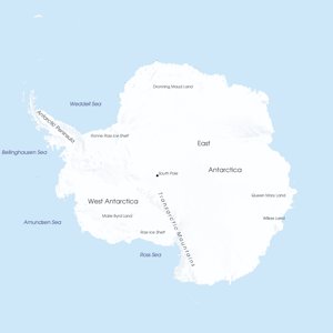 Free Maps of Antarctica | Mapswire