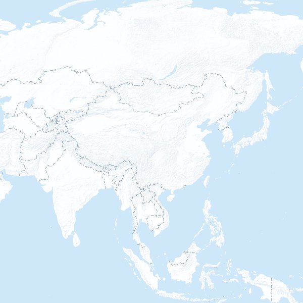 Free Maps of Asia | Mapswire