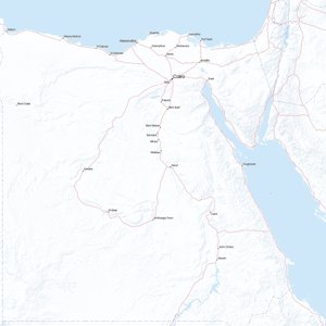 Free Maps of Egypt | Mapswire