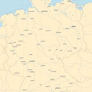 Free Maps of Germany | Mapswire
