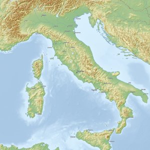 Free Maps of Italy | Mapswire