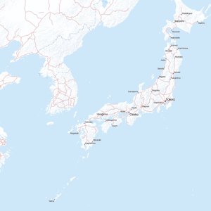 Free Maps of Japan | Mapswire
