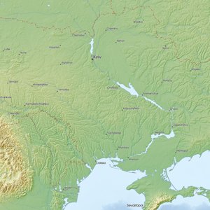 Free Maps of Ukraine | Mapswire